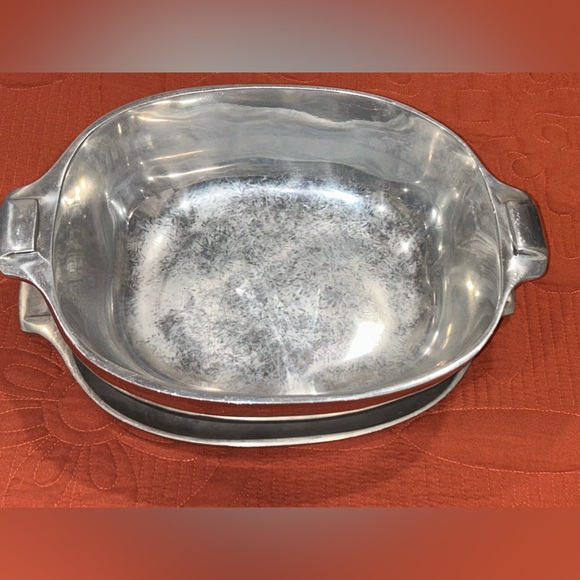 Nambe | Kitchen | Nambe No 6 Aluminum Casserole Dish With Lid Mid ...